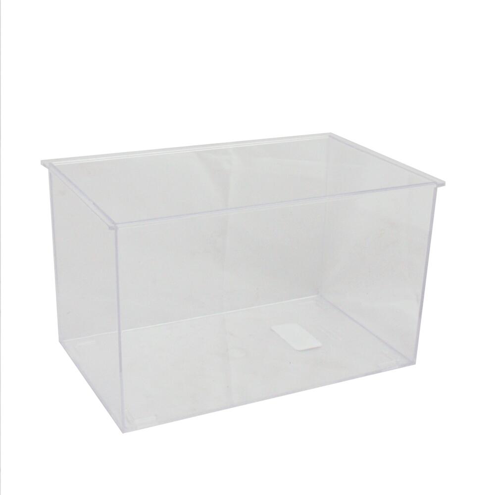 Empty plastic aquarium, small
